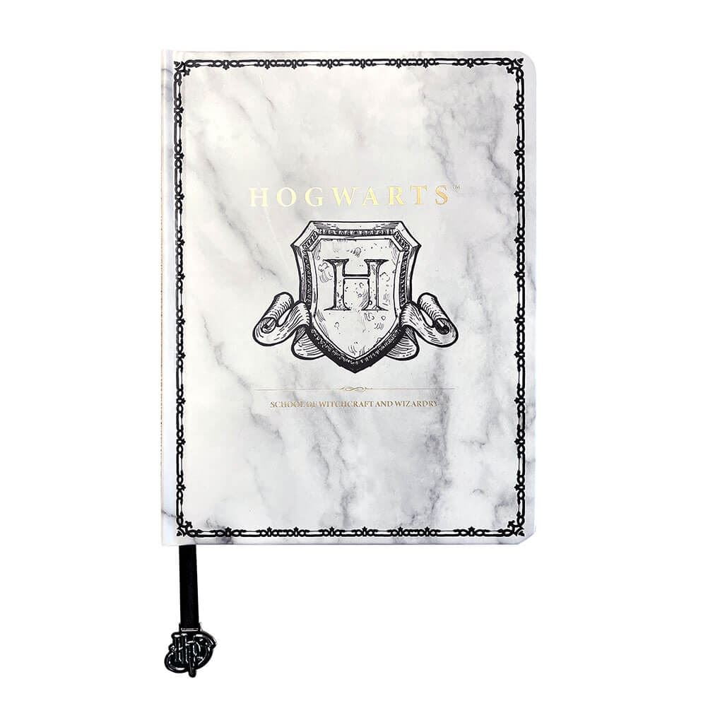 Harry Potter Hogwarts Shield A5 Marble Chunky Notebook - Walmart.com