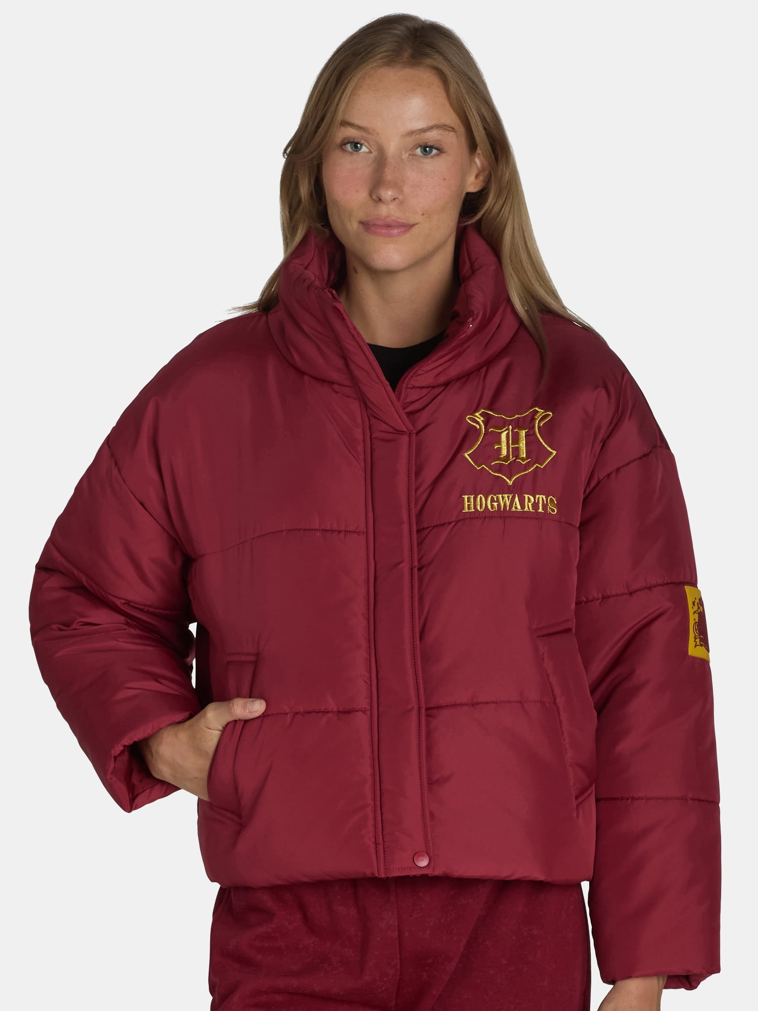 Harry Potter Hogwarts Women's Juniors Officially Licensed Puffer ...