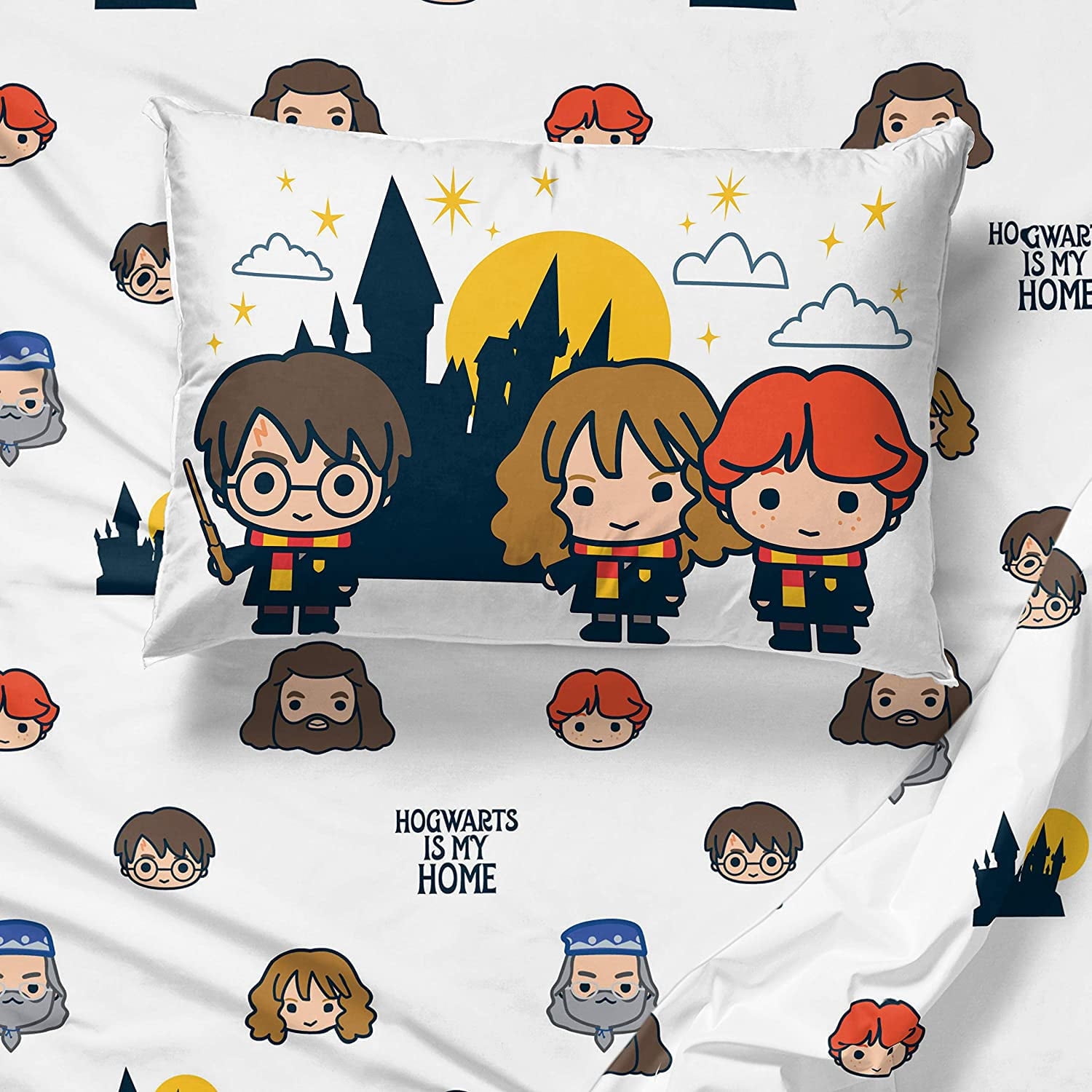 Jay Franco Harry Potter Hogwarts is My Home Twin Sheet Set, 3pk ...