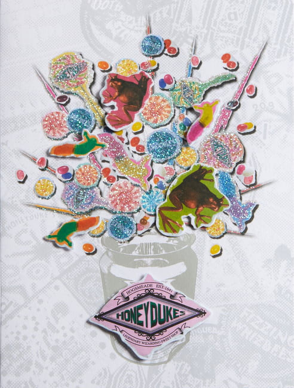 Harry Potter: Honeydukes Embellished Card [Birthday] (Other) - Walmart.com