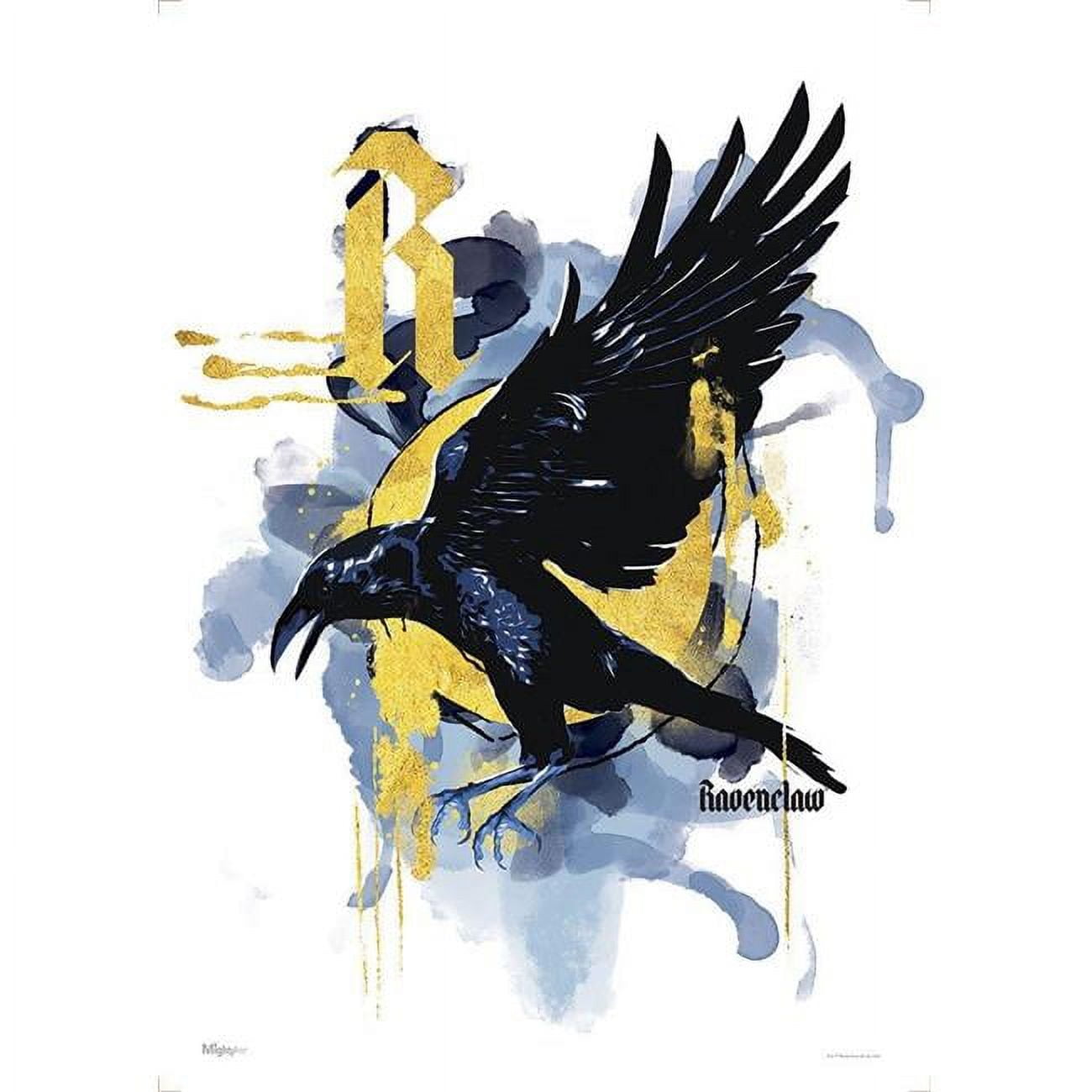 Harry Potter House Urban Watercolor - Ravenclaw MightyPrint Wall Art ...