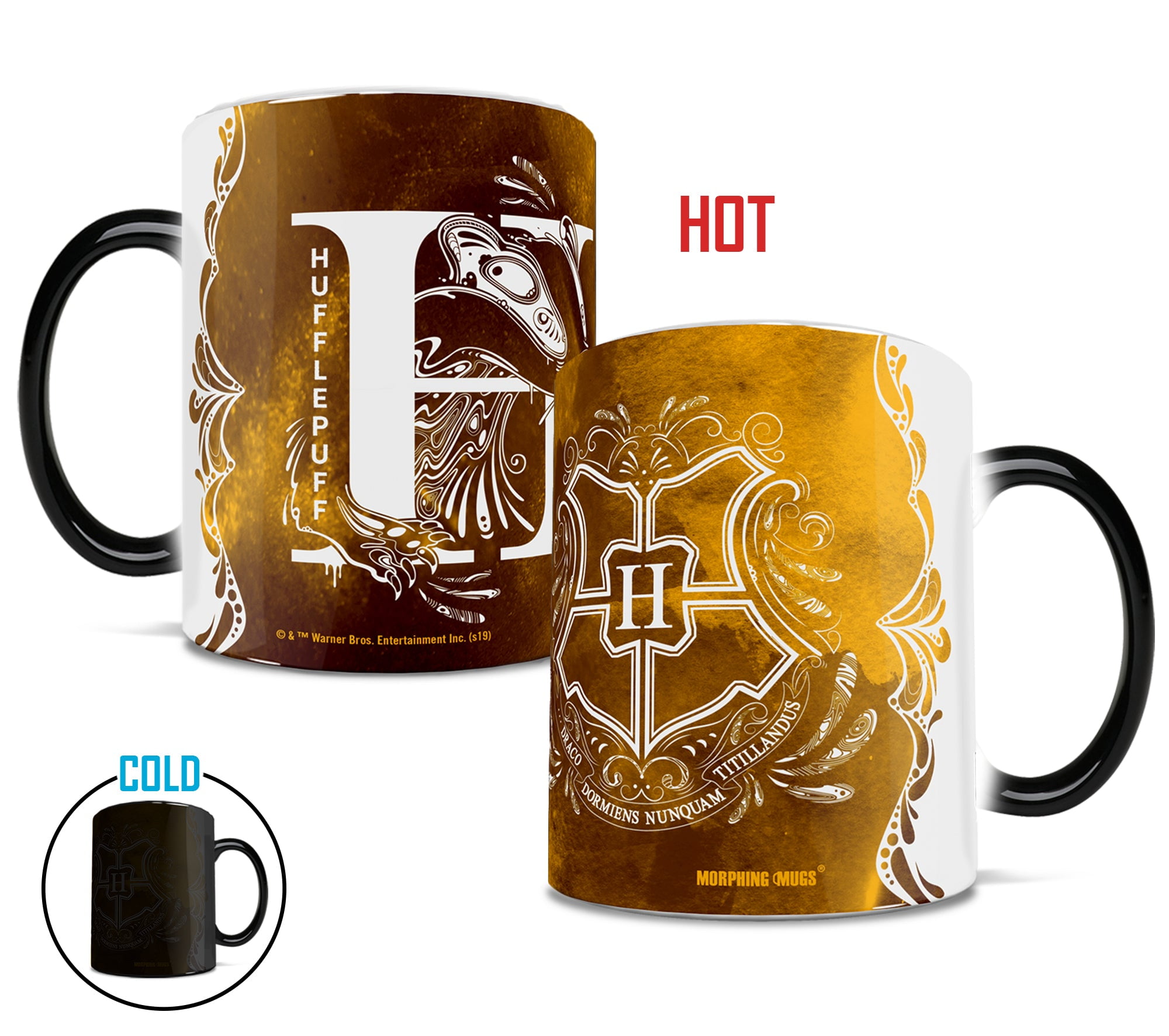 Harry Potter (Hufflepuff - Aguamenti ) Morphing Mugs® Heat-Sensitive ...