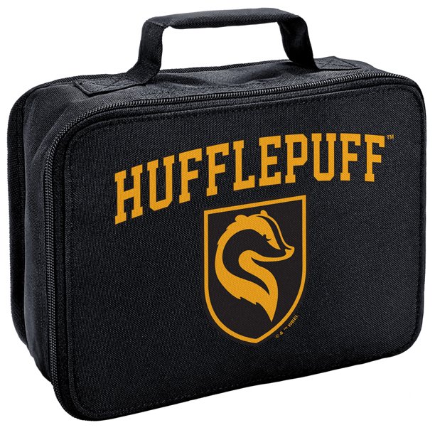 Harry Potter Hufflepuff Arch Insulated Soft Sided Lunch Box - Reusable ...