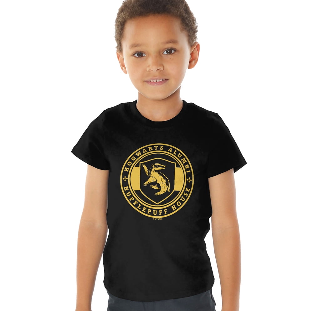 Harry Potter Hufflepuff House Badge Kids T Shirt (4) for Toddler Boys ...