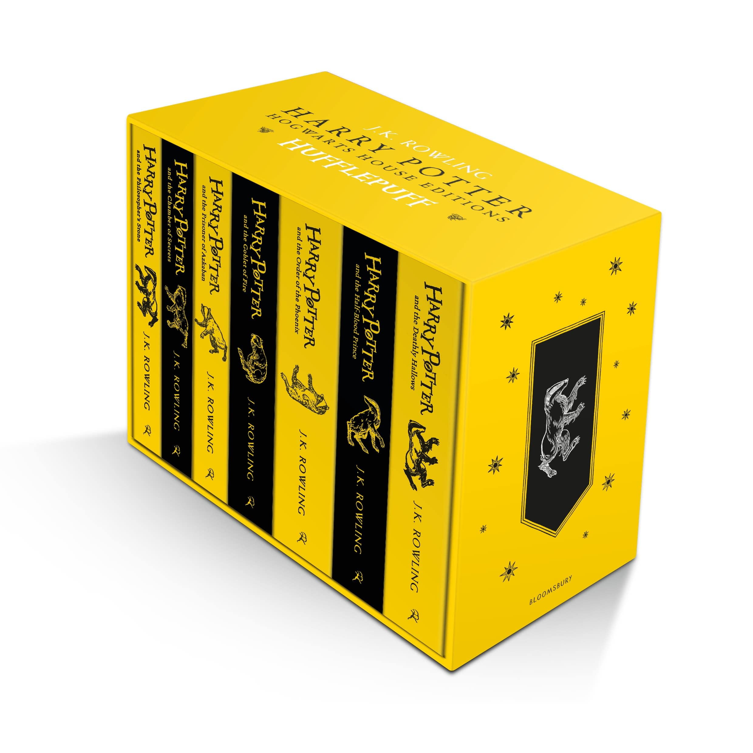 Harry Potter Hufflepuff House Editions Paperback Box Set - Walmart.com