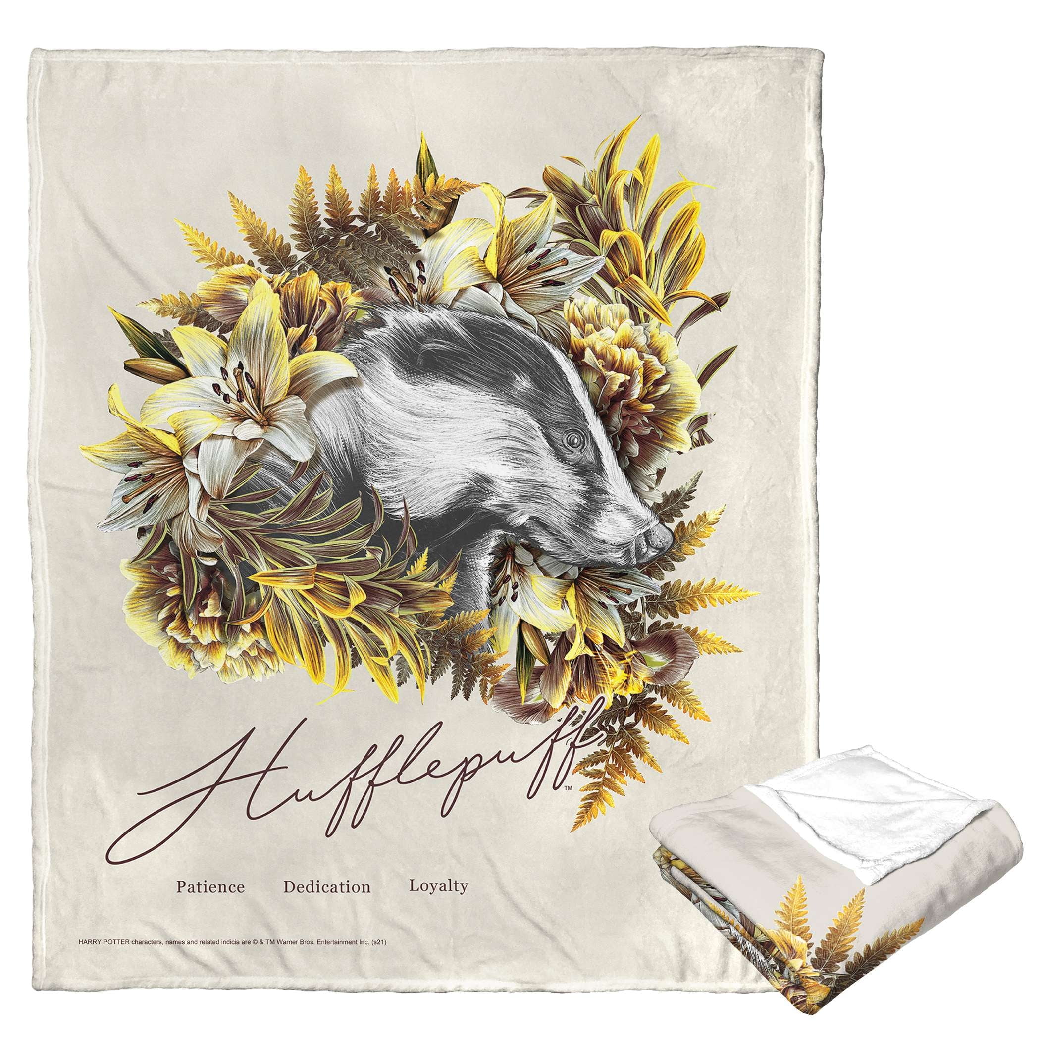 Harry Potter Hufflepuff Kids Silk Touch Throw Blanket - Walmart.com