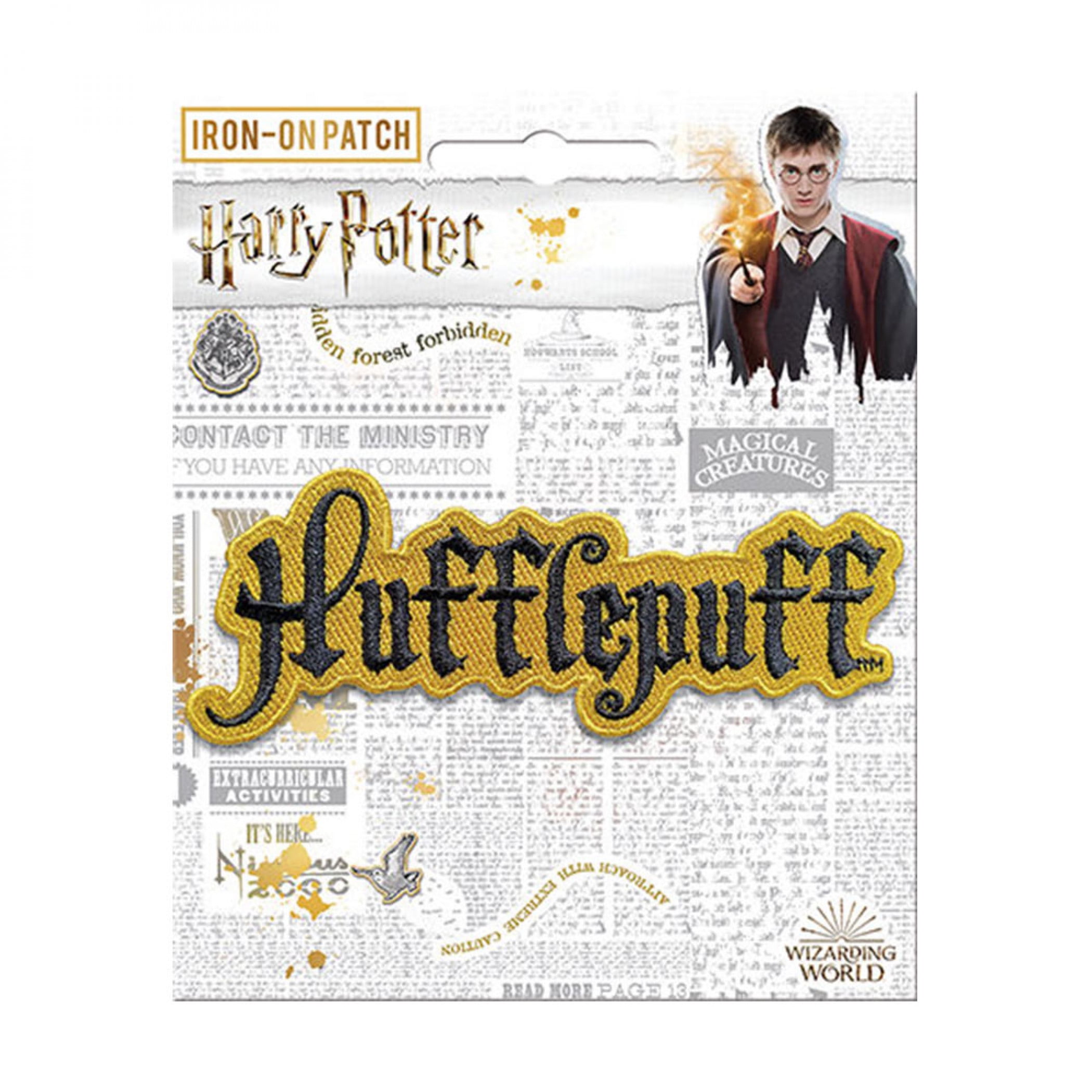 Harry Potter Hufflepuff Name Full Color Iron-On Patch - Walmart.com