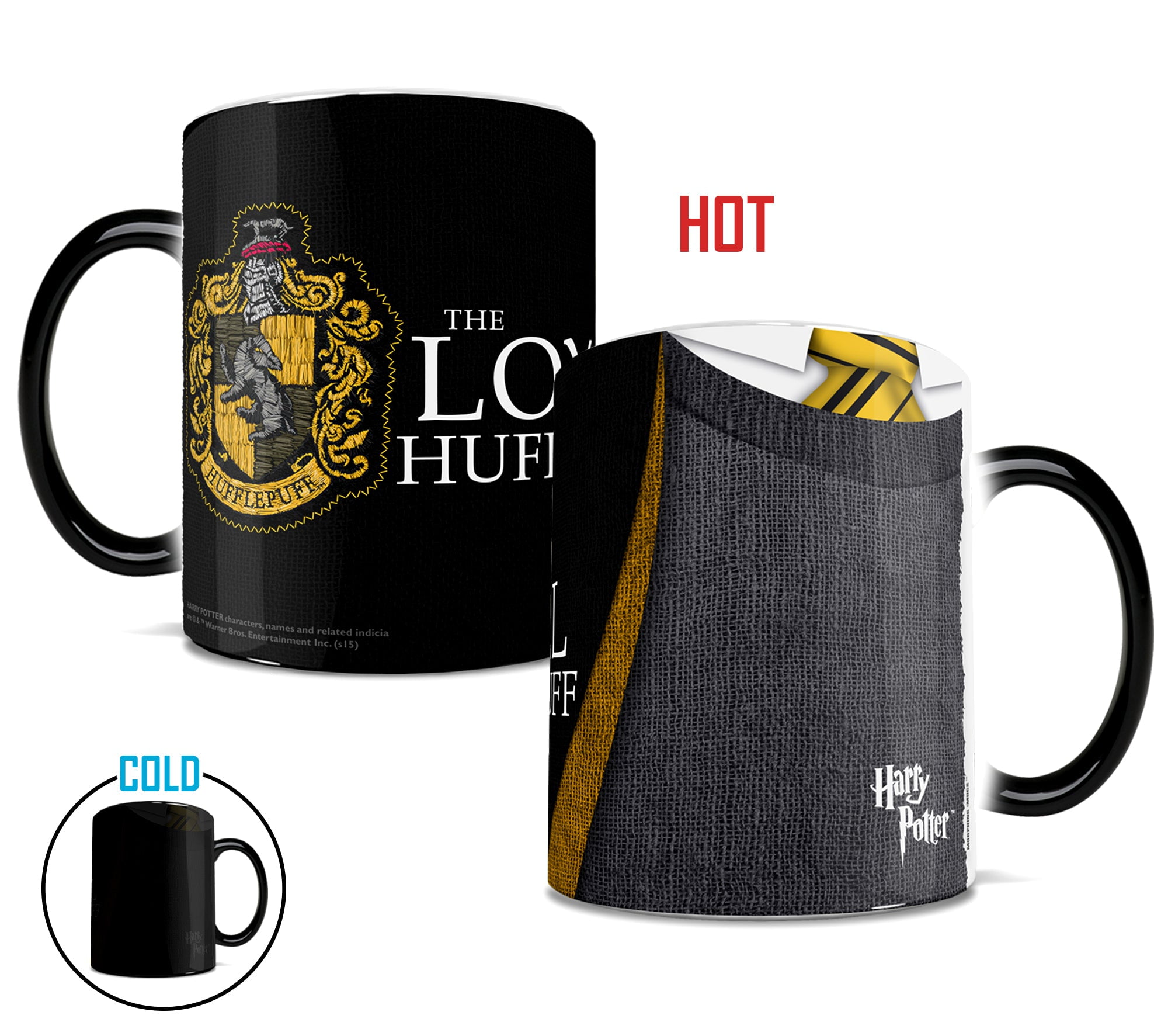 Harry Potter (Hufflepuff Robe) Morphing Mugs® Heat-Sensitive Mug ...
