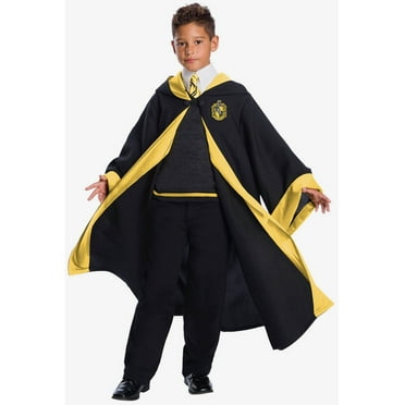 Harry Potter Child Deluxe Hufflepuff Robe Costume - Walmart.com