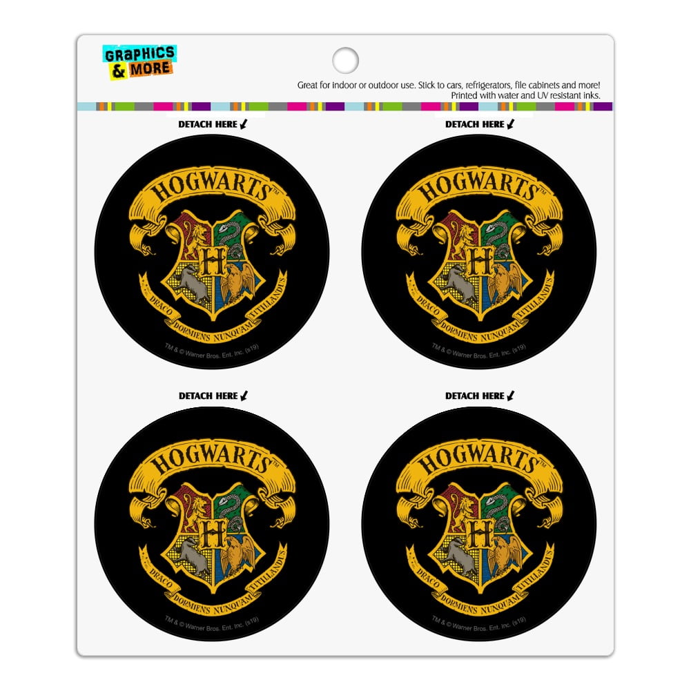 Harry Potter Ilustrated Hogwart's Crest Refrigerator Fridge Locker ...