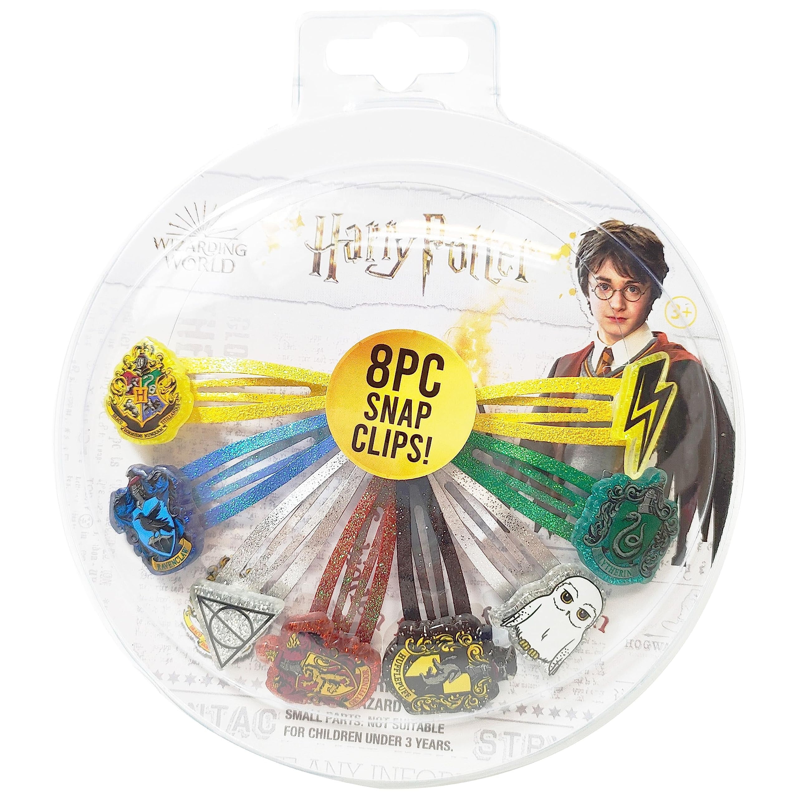 Harry Potter Kids Hair Clips for Girls Snap Clips 8 Pack Multi Color ...