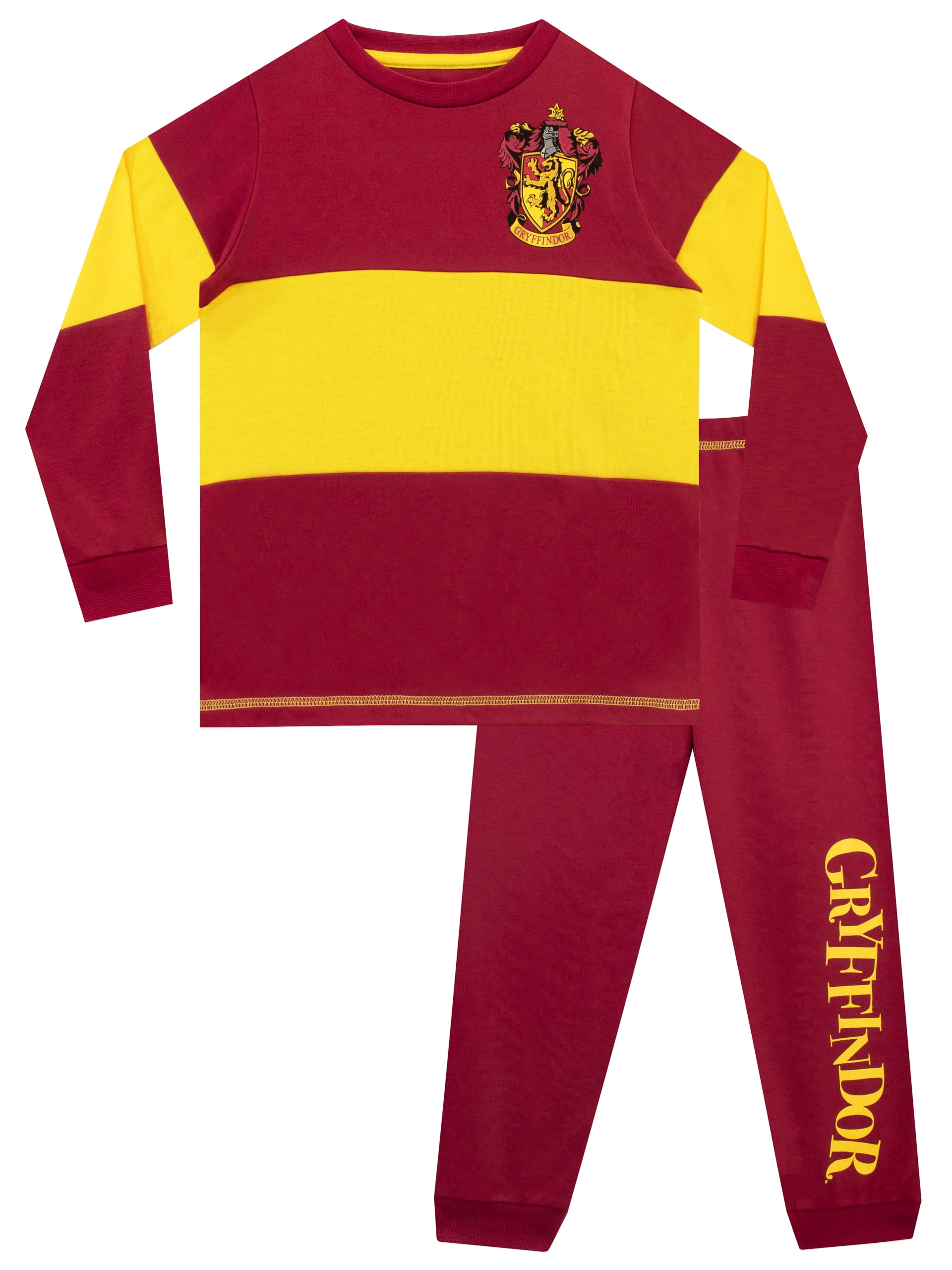 Harry Potter Kids Long Sleeve Pajamas Sizes 6-14 - Walmart.com