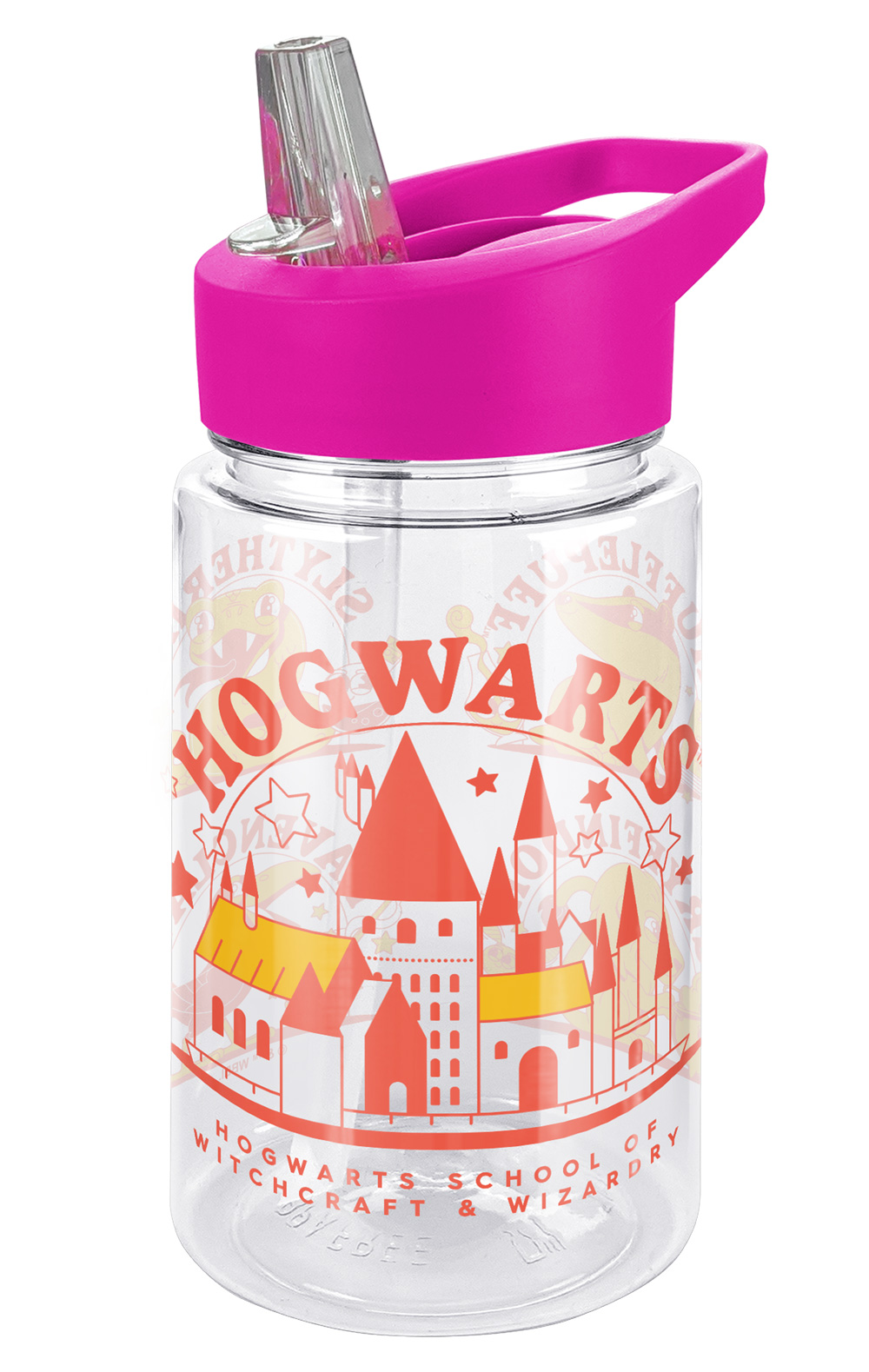 Harry Potter Kids Tritan Plastic Water Bottle with Straw Lid and Handle ...