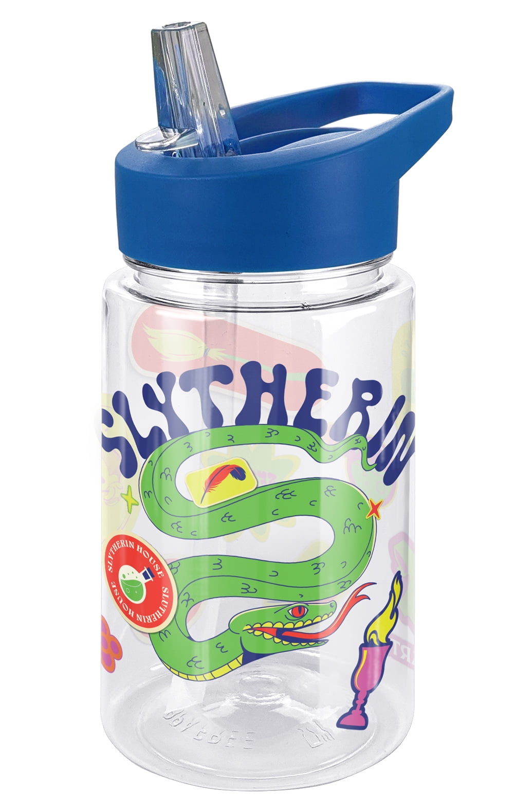 Harry Potter Kids Tritan Plastic Water Bottle with Straw Lid and Handle ...