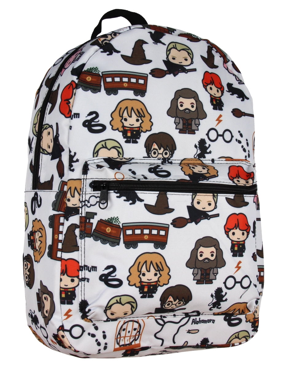 Harry Potter Chibi Characters Art Laptop Backpack - Hedwig School ...