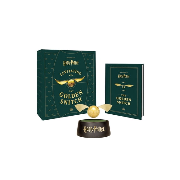 Harry Potter Officially Licensed Levitating Golden Snitch Collectible ...