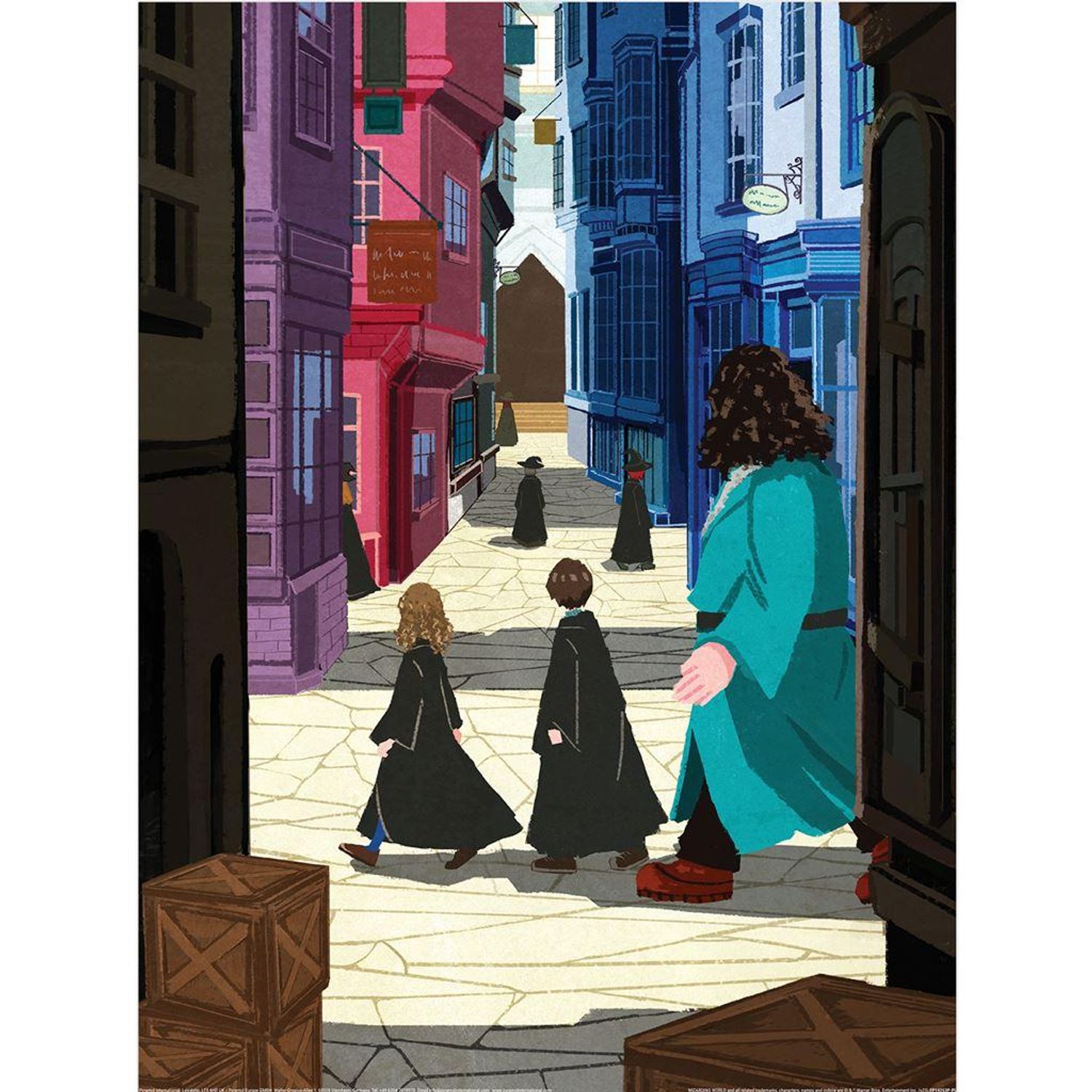 Harry Potter Looking Forward Diagon Alley Paper Print - Walmart.com