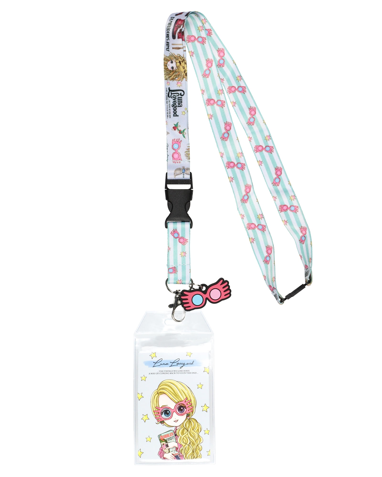 Harry Potter Luna Lovegood Character Inspired Lanyard ID Badge Holder ...