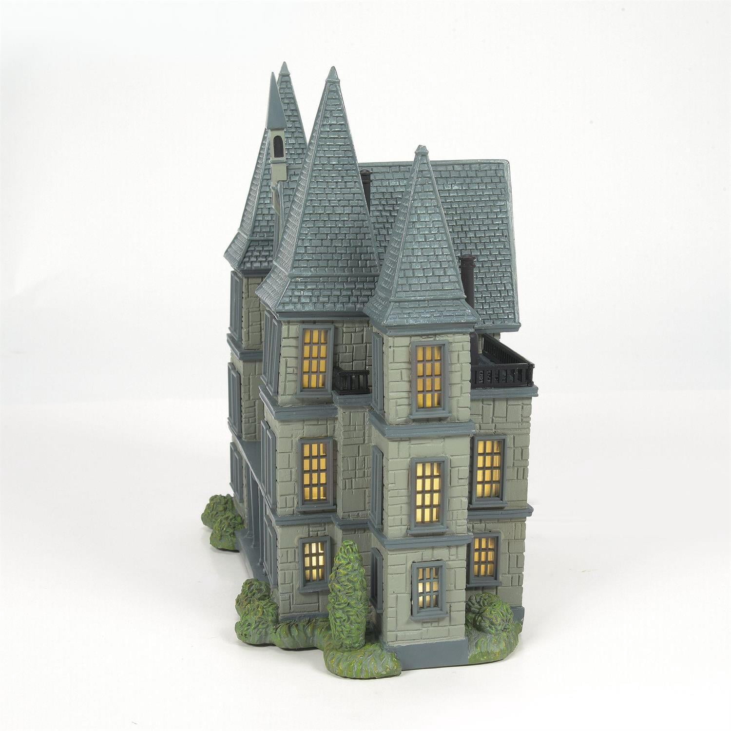 Harry Potter Malfoy Manor Lit Village Building 8in H - Walmart.com