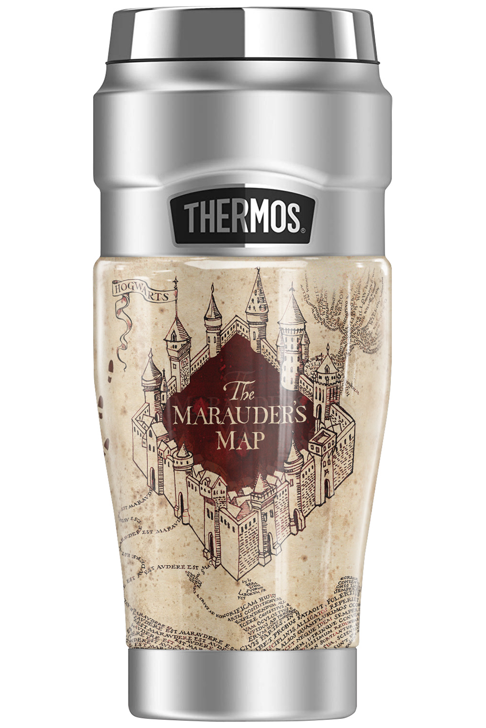 Harry Potter Marauder'S Map THERMOS STAINLESS KING Stainless Steel ...