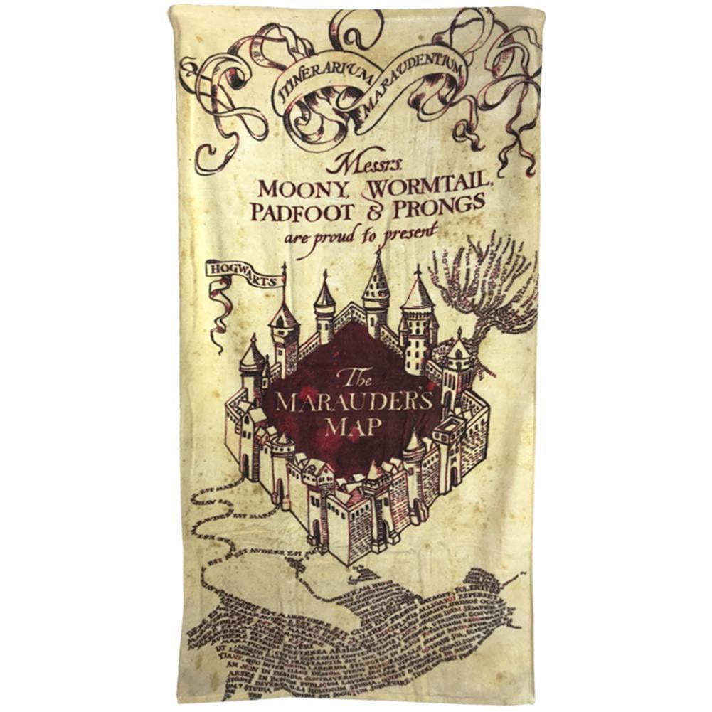 Moony Wormtail Padfoot And Prongs Marauders Map