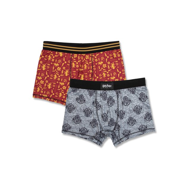 Harry Potter Men's 2 Pack Poly Boxers - Walmart.com