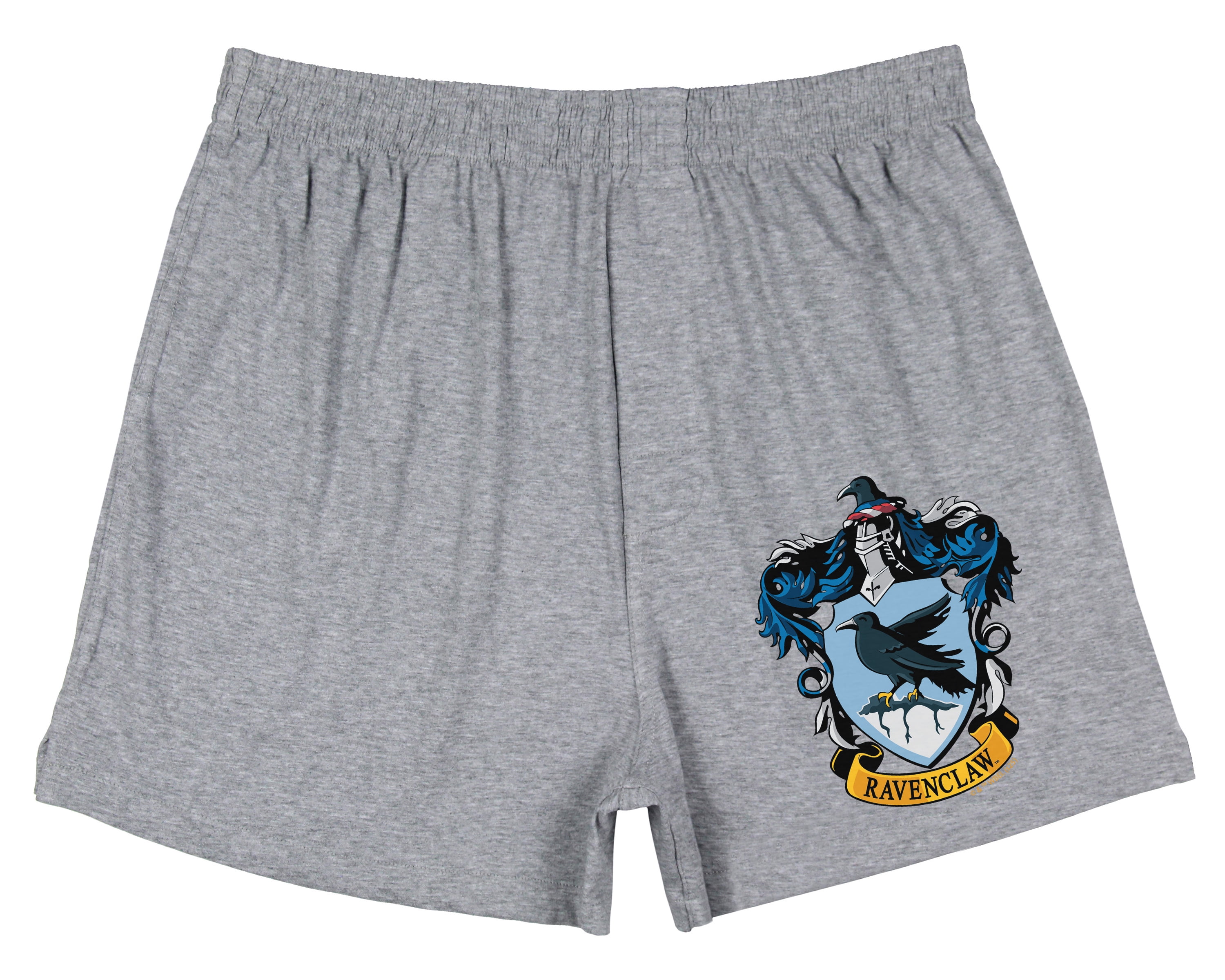 Harry Potter Men's Hogwarts Houses Crests Tag-Free Boxer Shorts ...