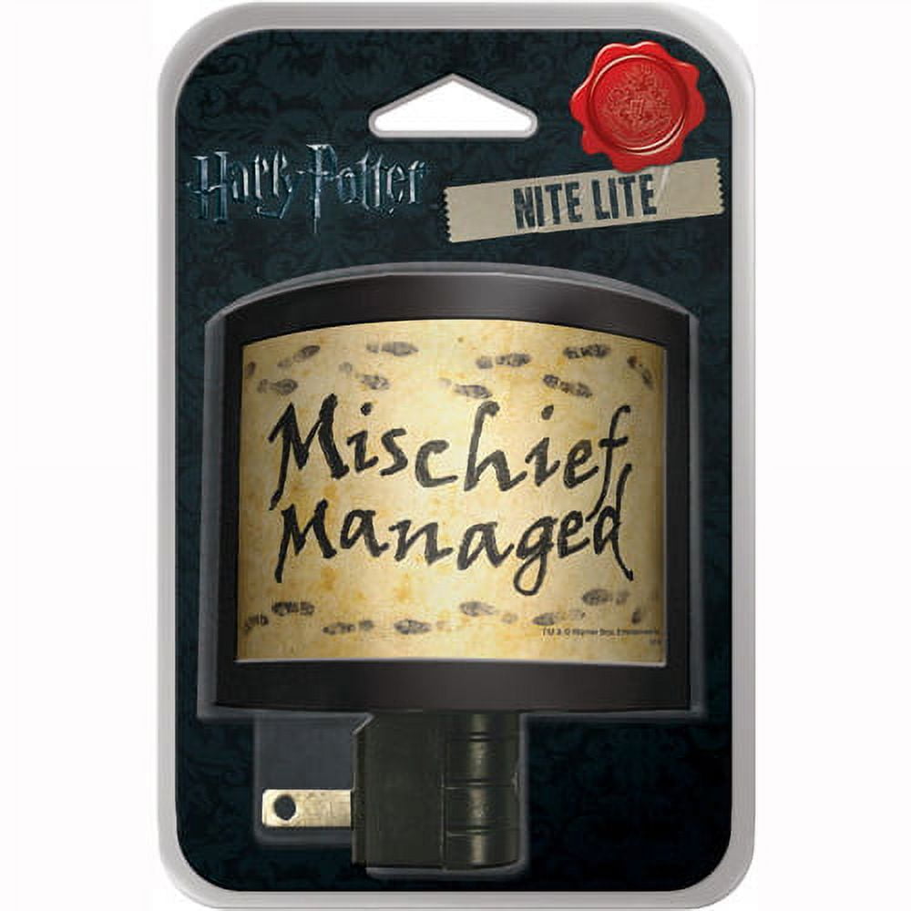 Harry Potter Mischief Managed Night Light - Walmart.com