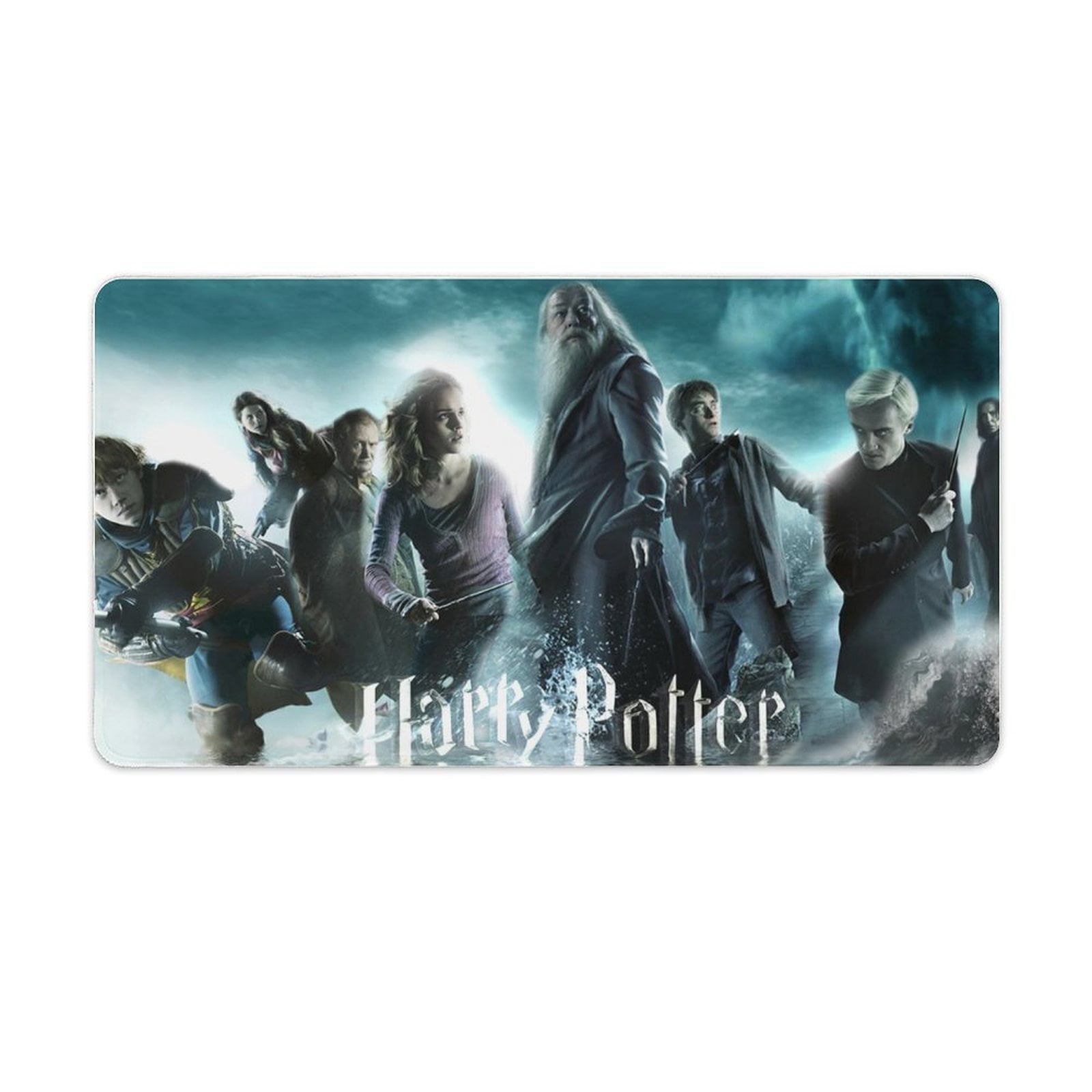 Harry Potter Mouse Pad Extended Gaming No Sliped Large Desk Mat Stitched Edge Keyboard Mat