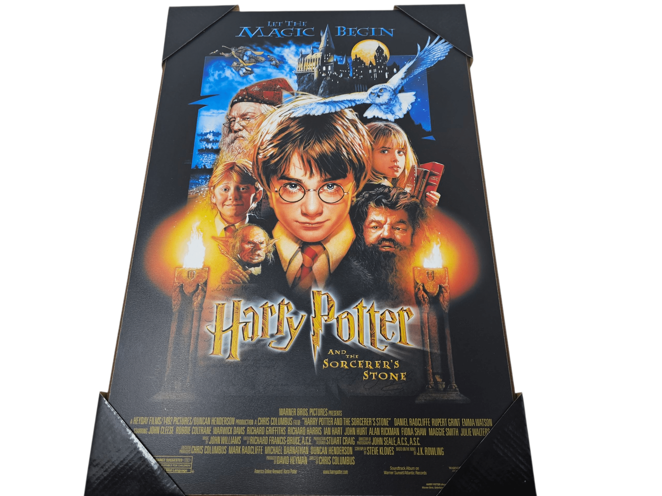 Harry Potter Movie Advertisement 13X19in Wooden Wall Sign - Walmart.com