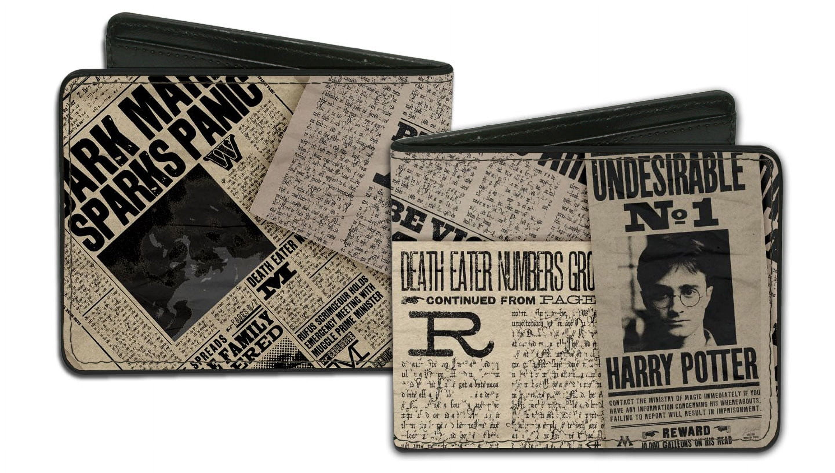 Harry Potter Newspaper Headlines Bi-Fold Wallet - Walmart.com