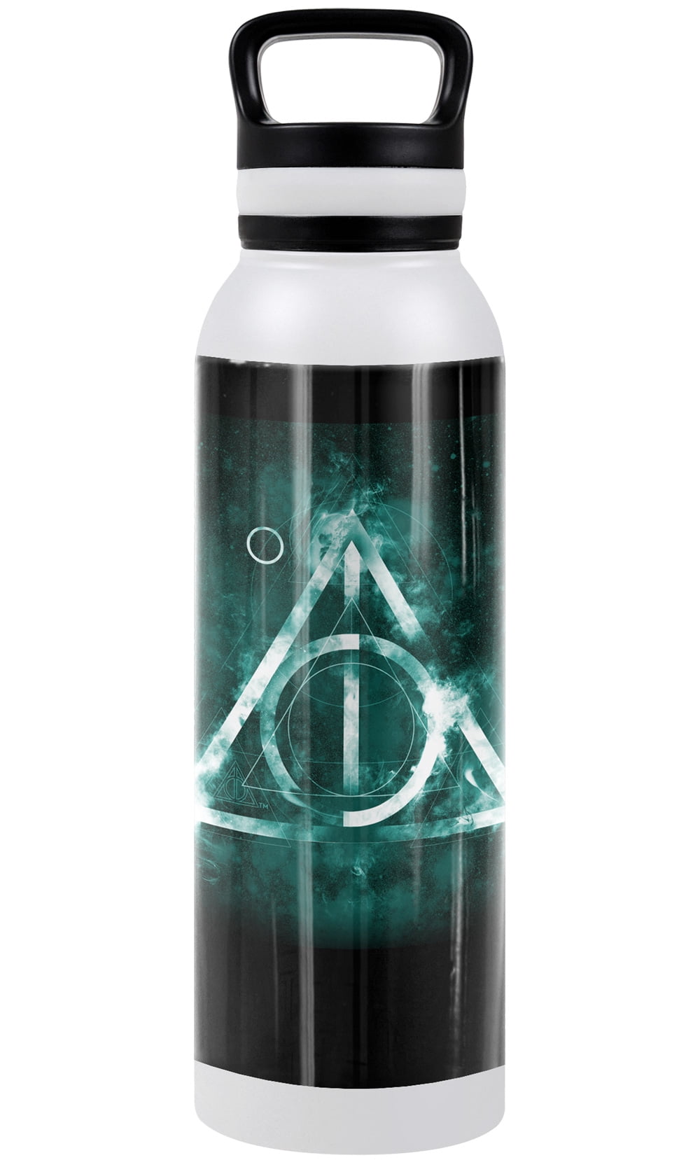 Harry Potter Official Deathly Hallows Logo 24 oz Insulated Canteen ...