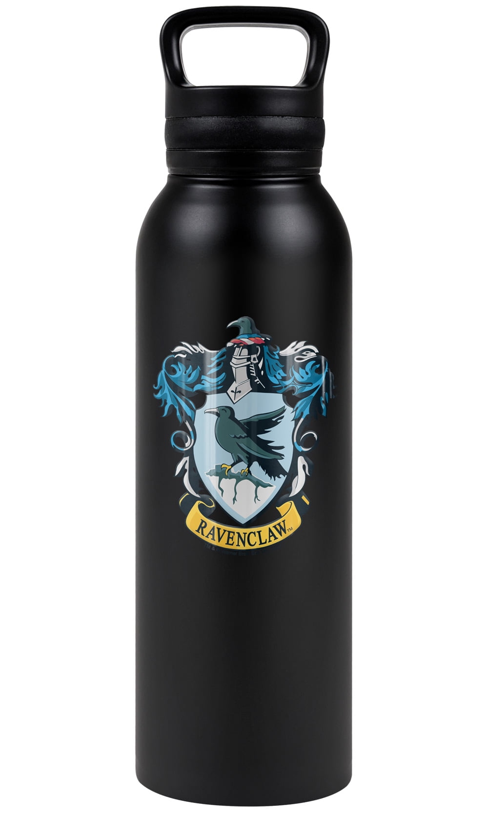 Harry Potter Official Ravenclaw Crest 24 oz Insulated Canteen Water ...