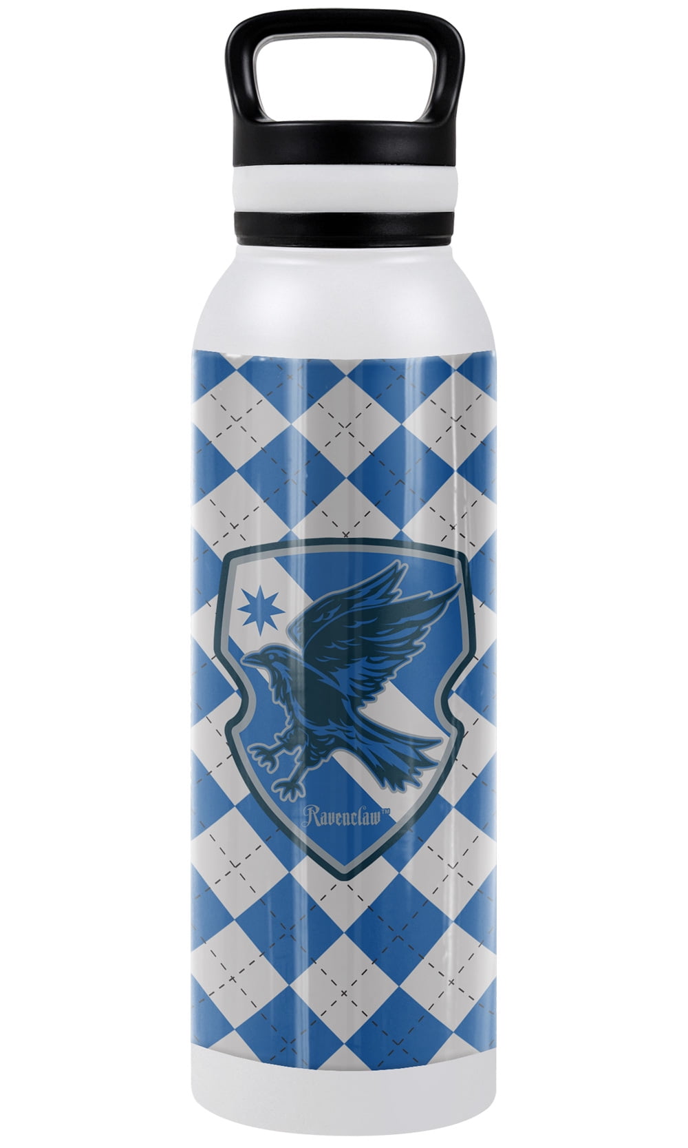 Harry Potter Official Ravenclaw Plaid Sigil 24 oz Insulated Canteen ...