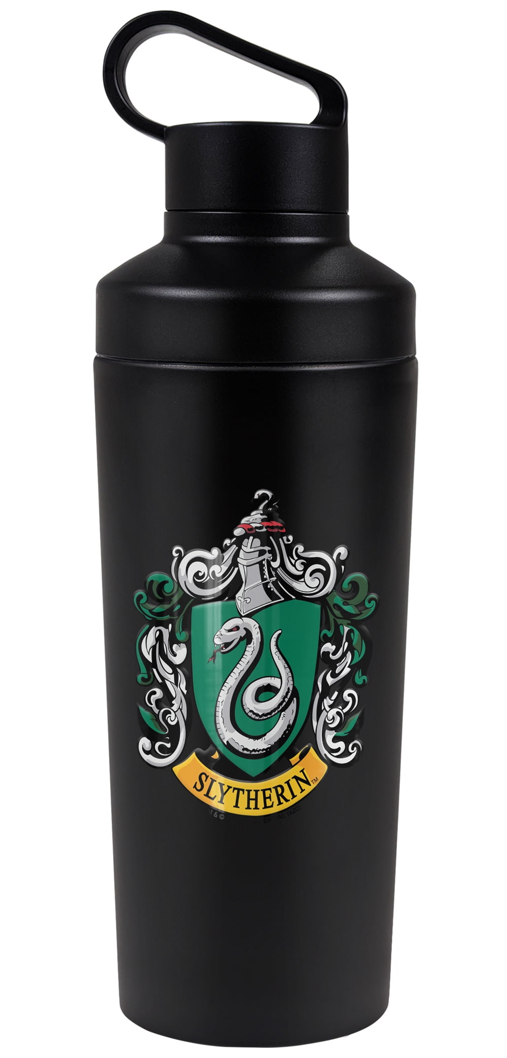 Harry Potter Official Slytherin Crest 18 oz Insulated Water Bottle ...