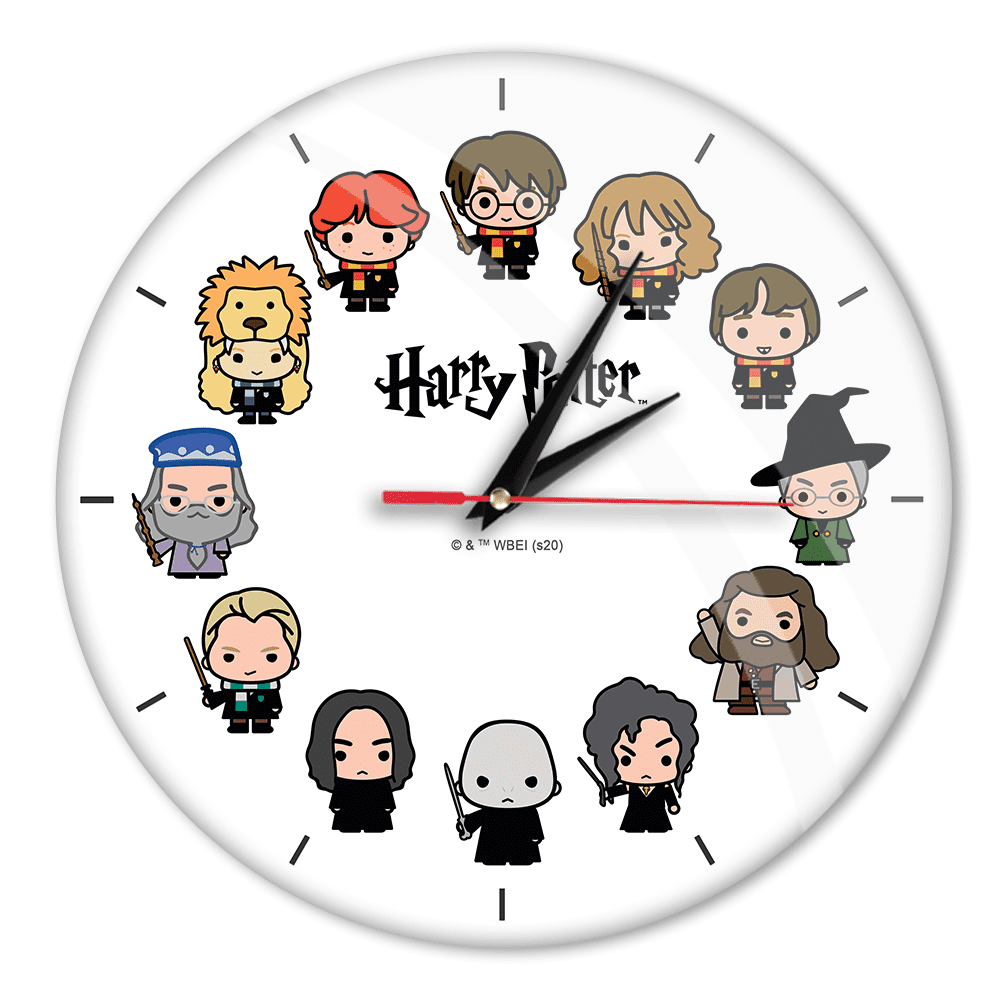 Harry Potter Original and Officially Licensed Wall Clock Shiny Harry ...