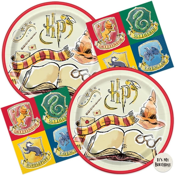 Unique Harry Potter Party Decorations Set Includes Dinner Plates ...