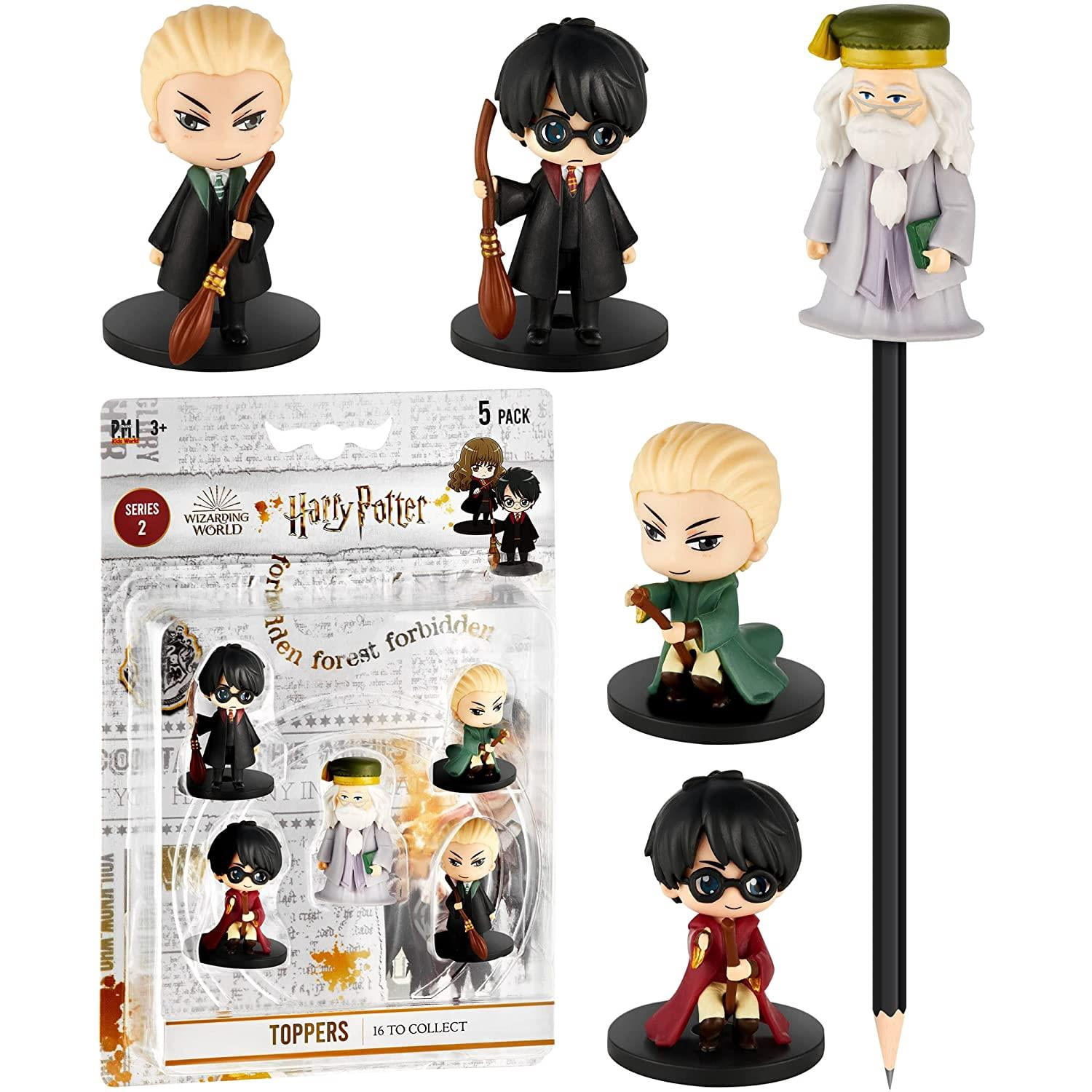 Harry Potter Pencil Toppers 5pk Character Figures Party Favors Decor ...