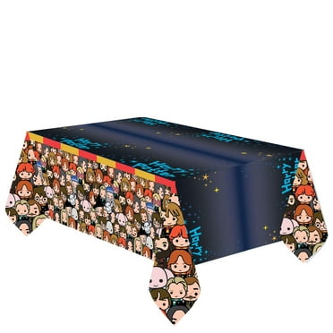 Harry Potter Plastic Party Tablecloth, 84 x 54in - Walmart.com