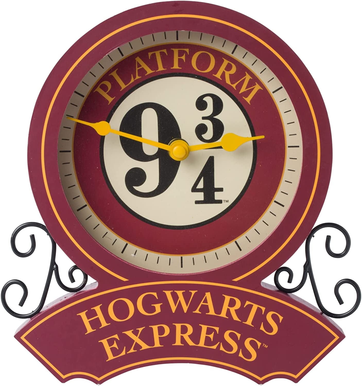 Warner Bros. Harry Potter Platform 9 3/4 Station Wall Clock, Officially ...