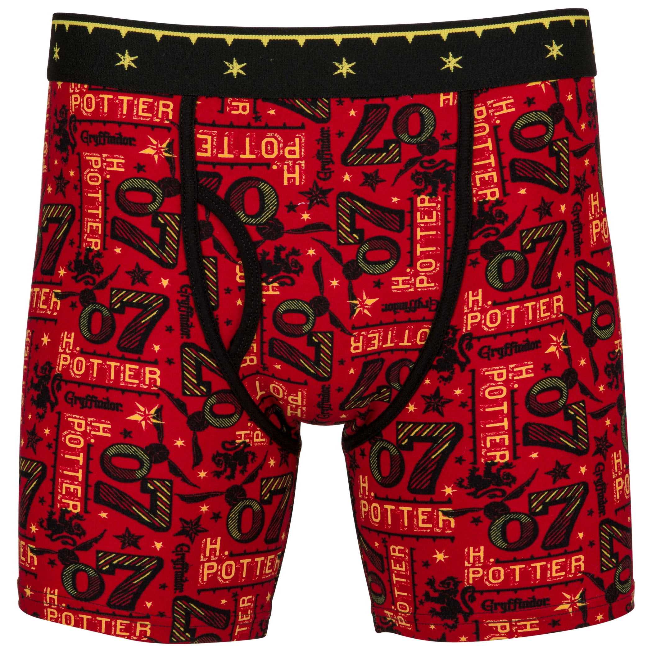 Harry Potter Quidditch All Over Print Boxer Briefs-Medium (32-34 ...