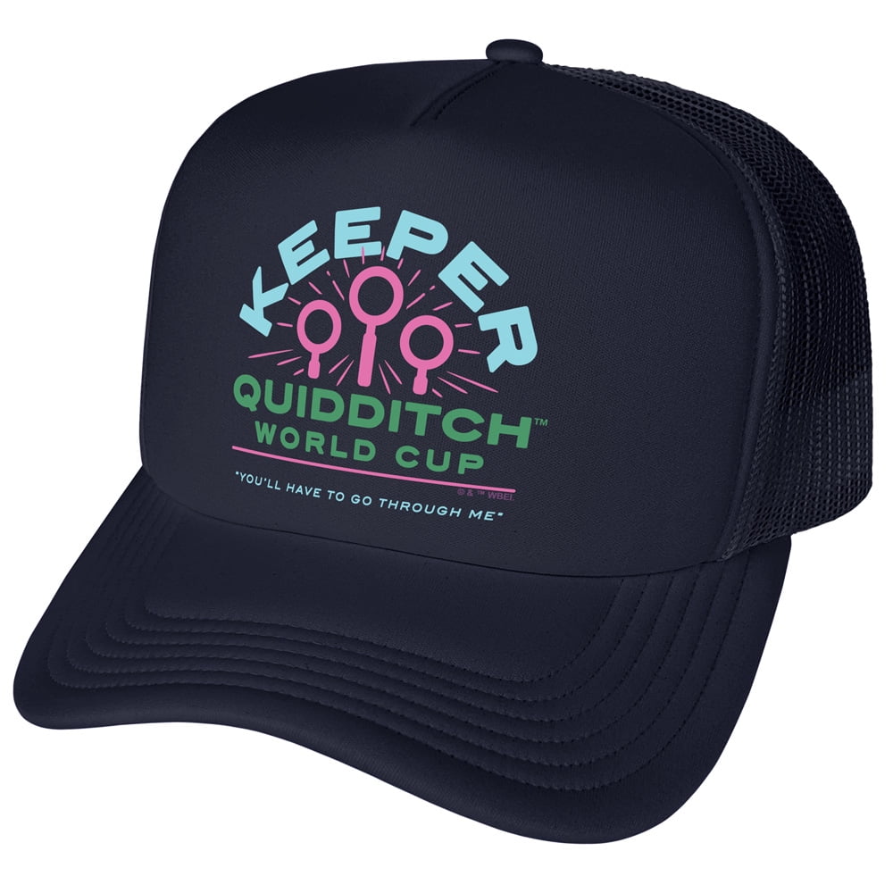 Harry Potter Quidditch Keeper Foam Snapback Trucker Hat - Unisex for ...