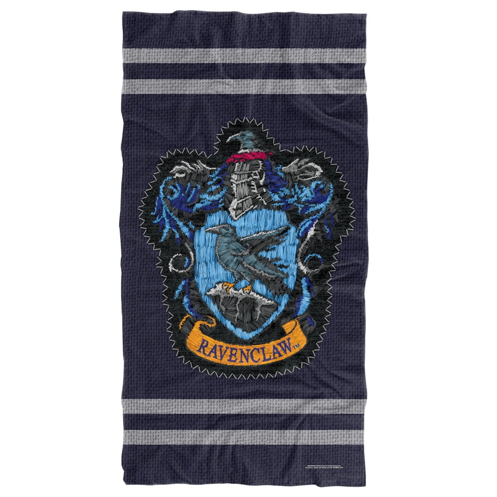 Harry Potter Ravenclaw Crest Officially Licensed Beach Towel 30' X 60 ...