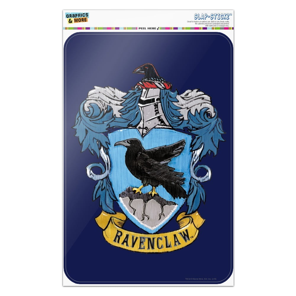 Harry Potter Ravenclaw Painted Crest Home Business Office Sign ...