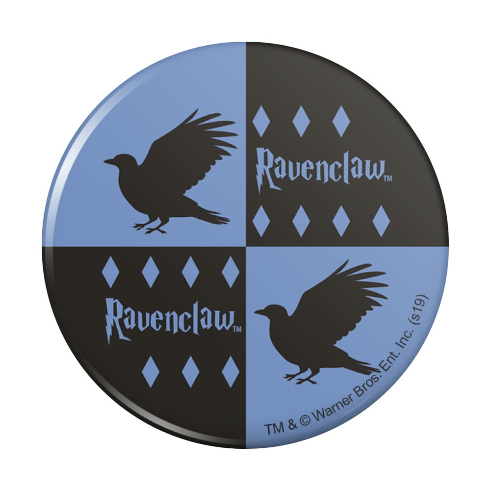 Harry Potter Ravenclaw Pattern Pinback Button Pin - Walmart.com