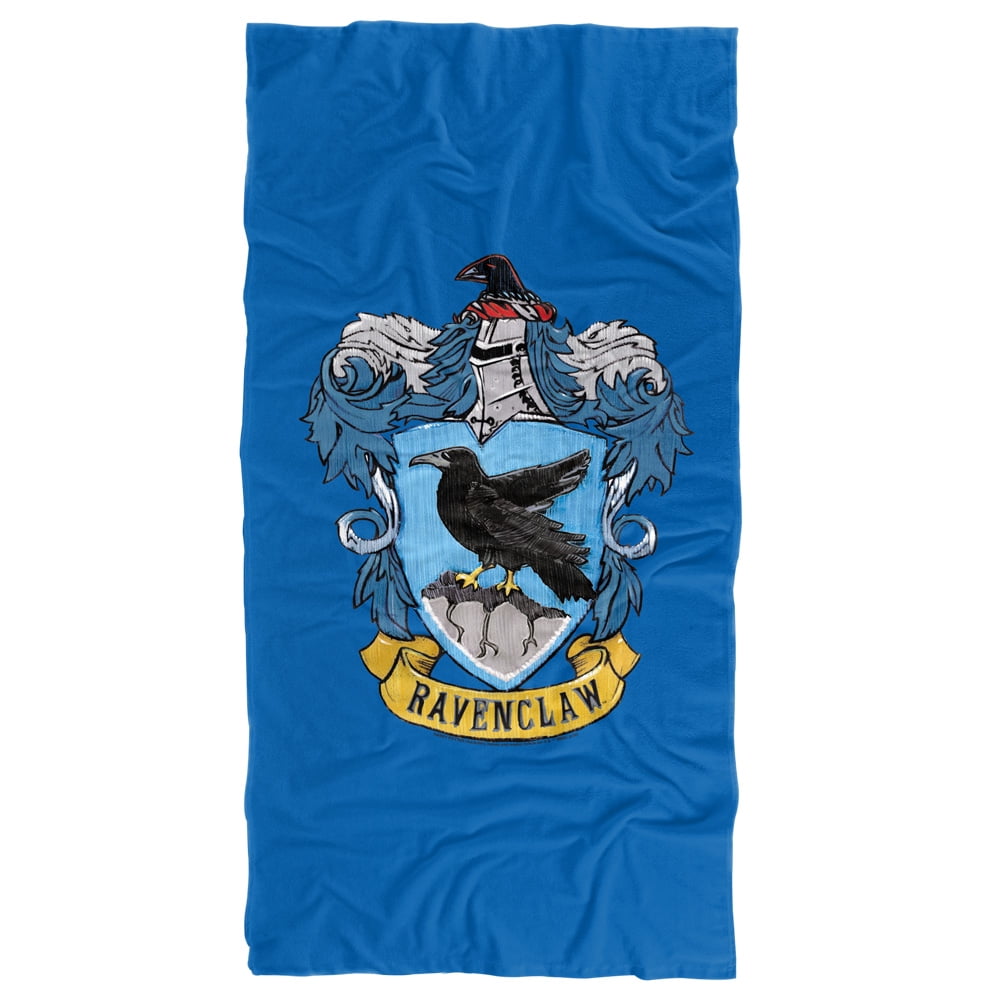 Harry Potter Ravenclaw Rough Crest Officially Licensed Beach Towel 30 ...