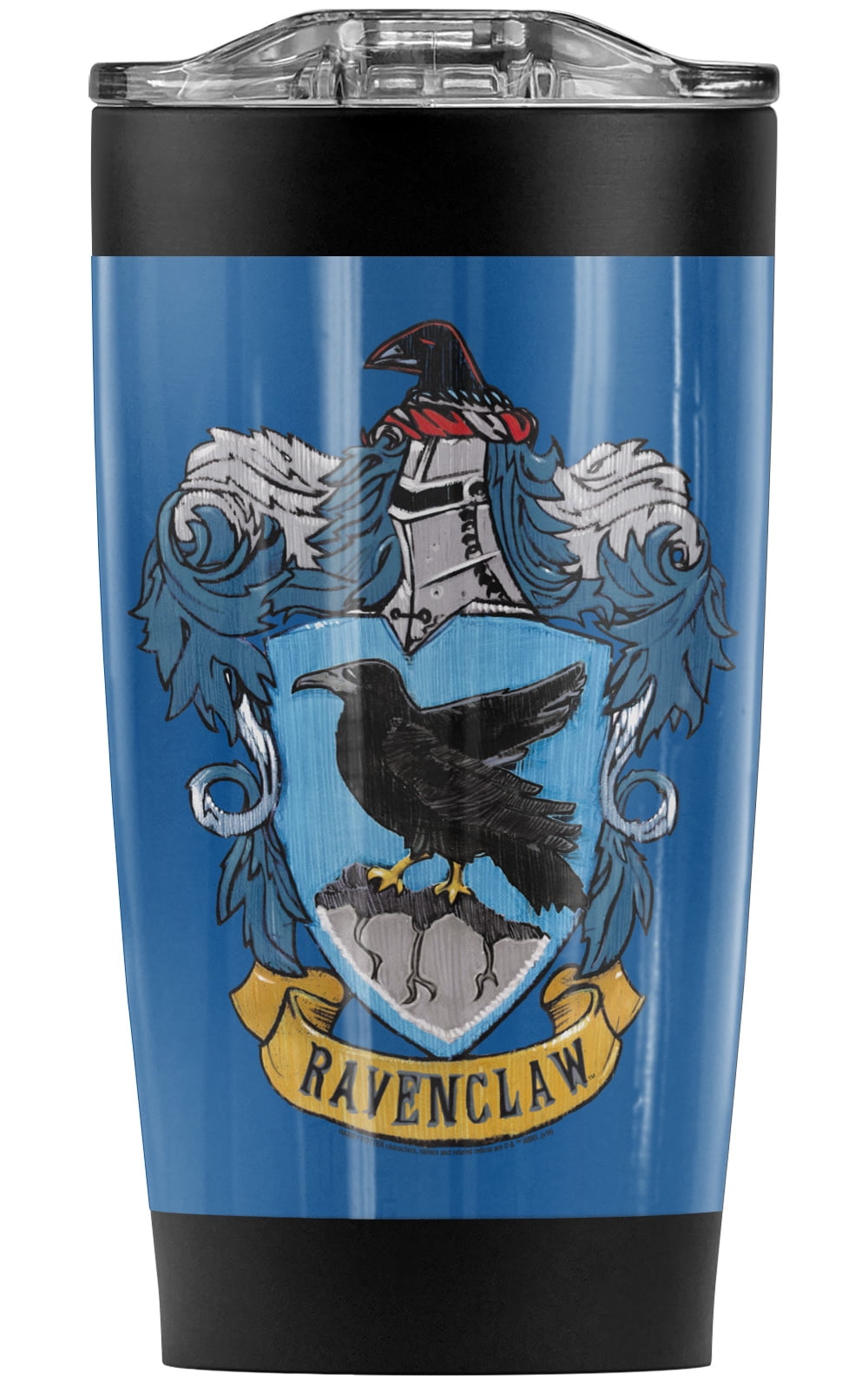 Harry Potter Ravenclaw Rough Crest Stainless Steel Tumbler 20 oz Coffee ...