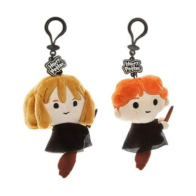 Harry Potter - Ron & Hermione Plush Clip Keychain Set - Walmart.com