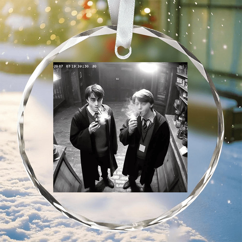 Harry Potter And Ron Weasley Smoking Cigarettes Vintage Look Funny Meme ...