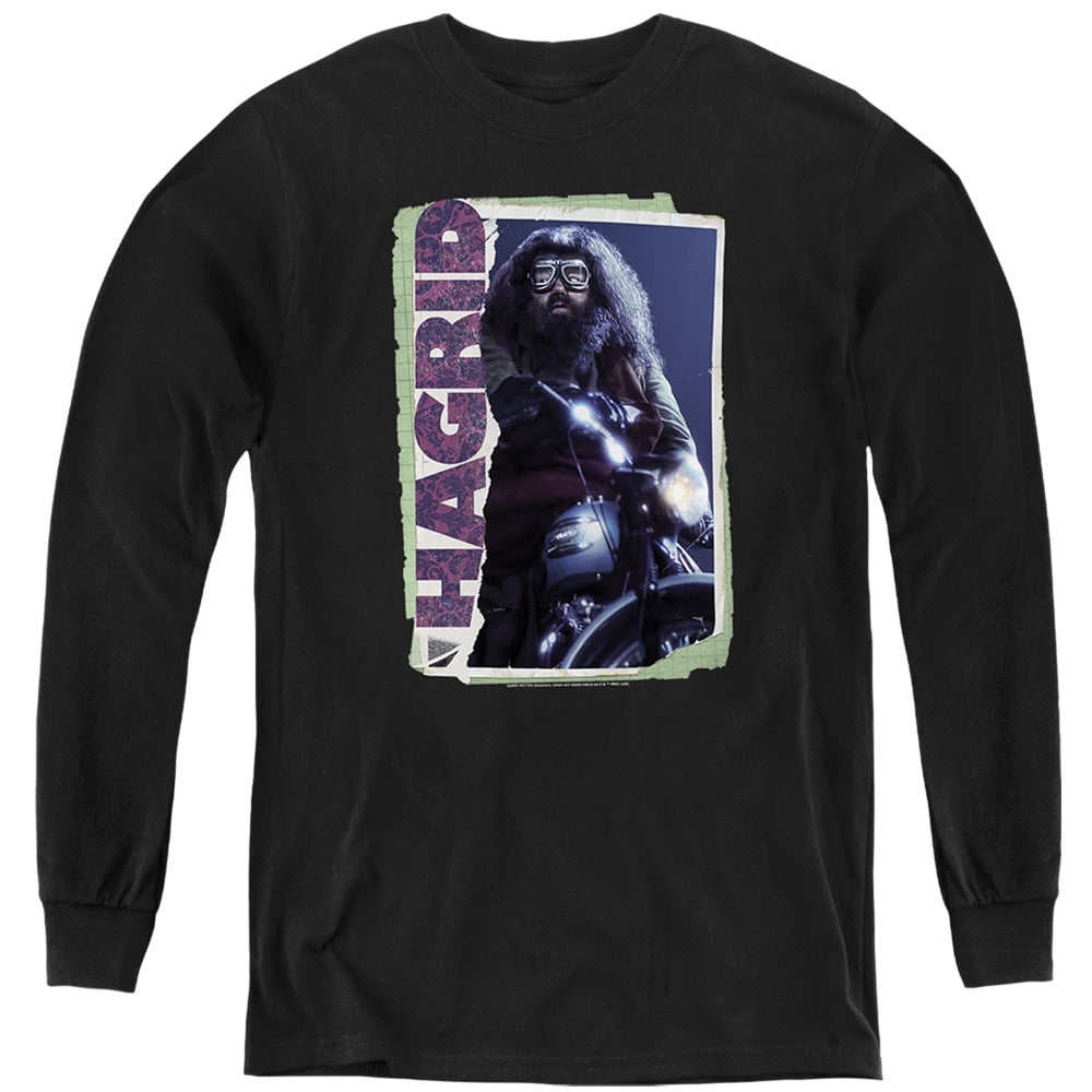 Harry Potter Rubeus Hagrid Photo Collage Kids Long Sleeve T Shirt ...